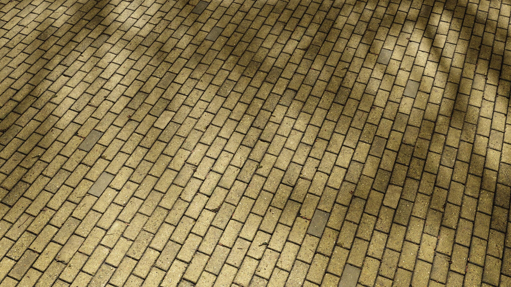 Brick Pavement 01 Seamless PBR Texture