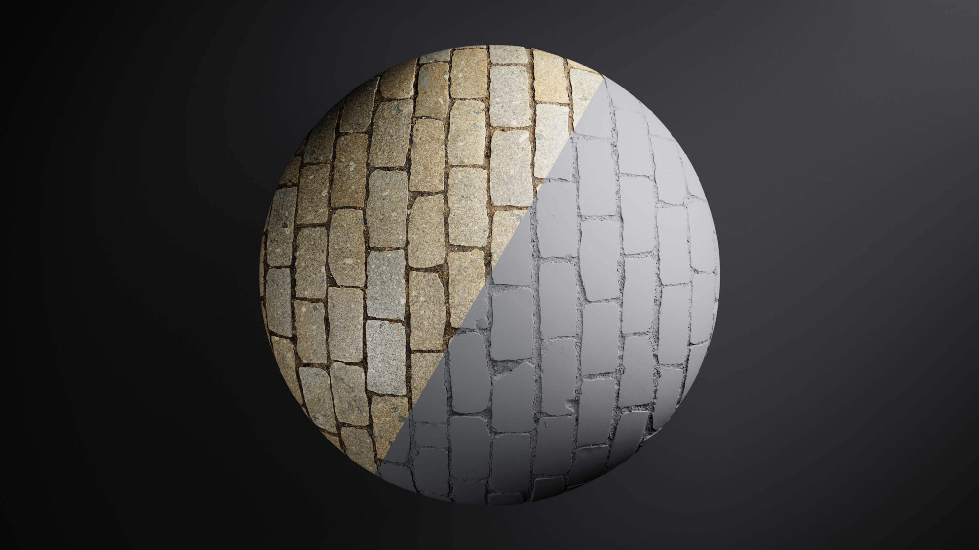 High-Resolution Seamless Granite Floor PBR Texture
