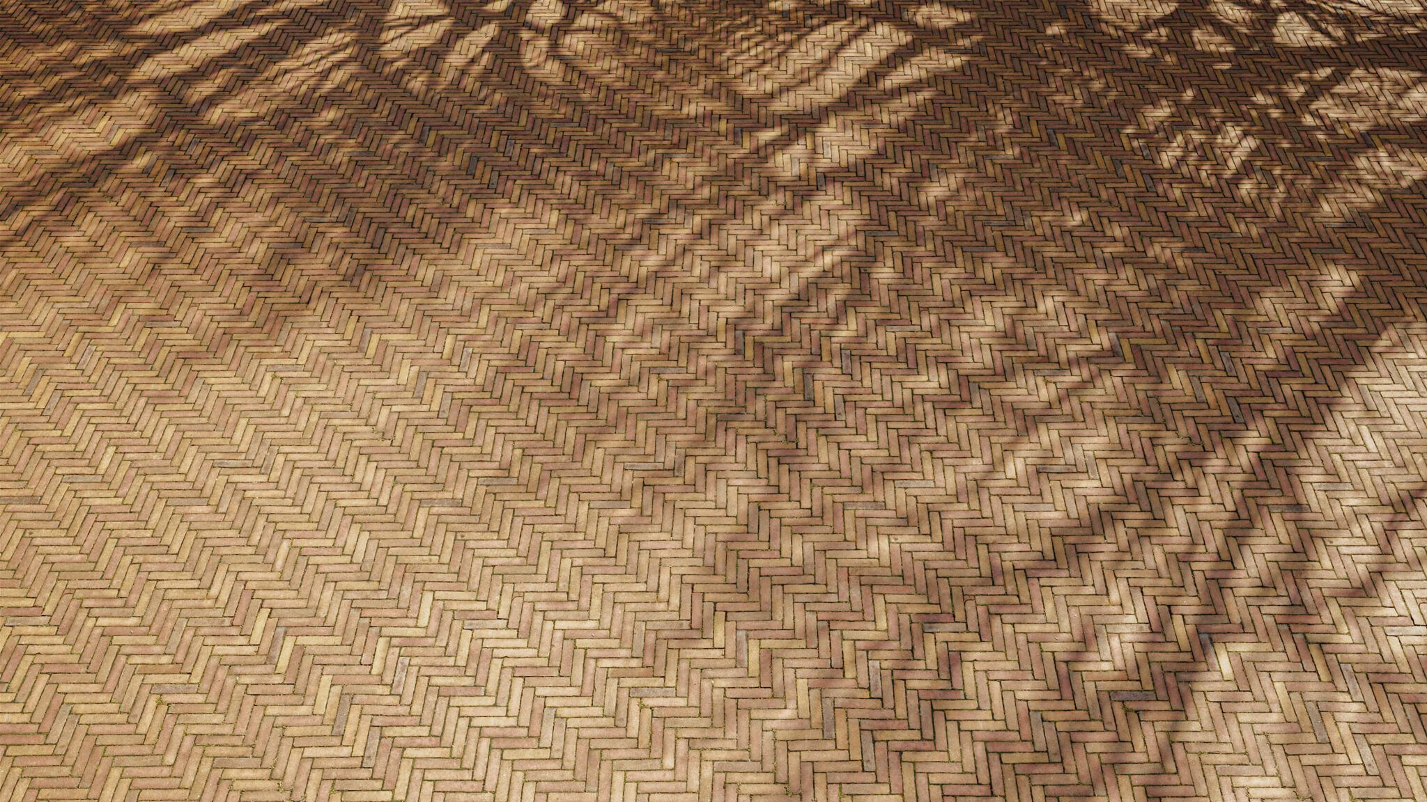 Herringbone Brick Floor 08 Seamless PBR Texture