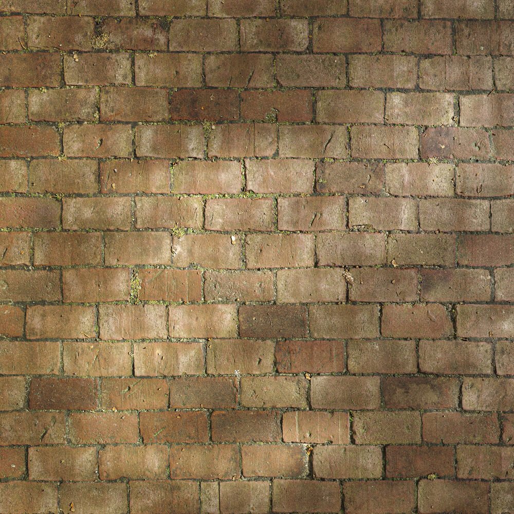 High-Resolution Seamless Brick Floor PBR Texture