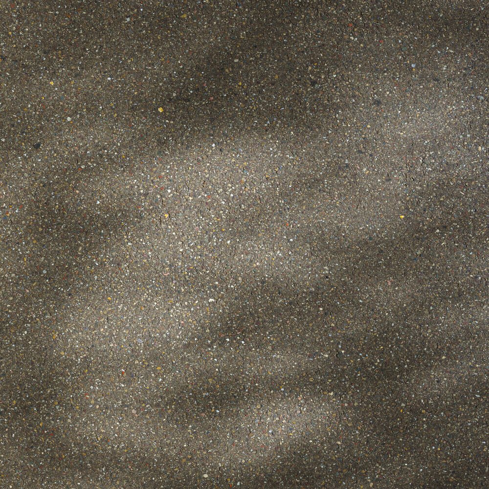 High-Resolution Seamless Asphalt PBR Texture
