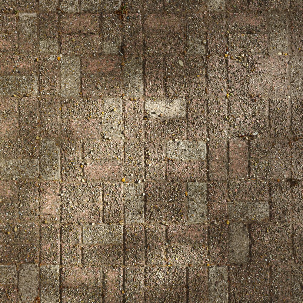 High-Resolution Seamless Pavement Floor PBR Texture