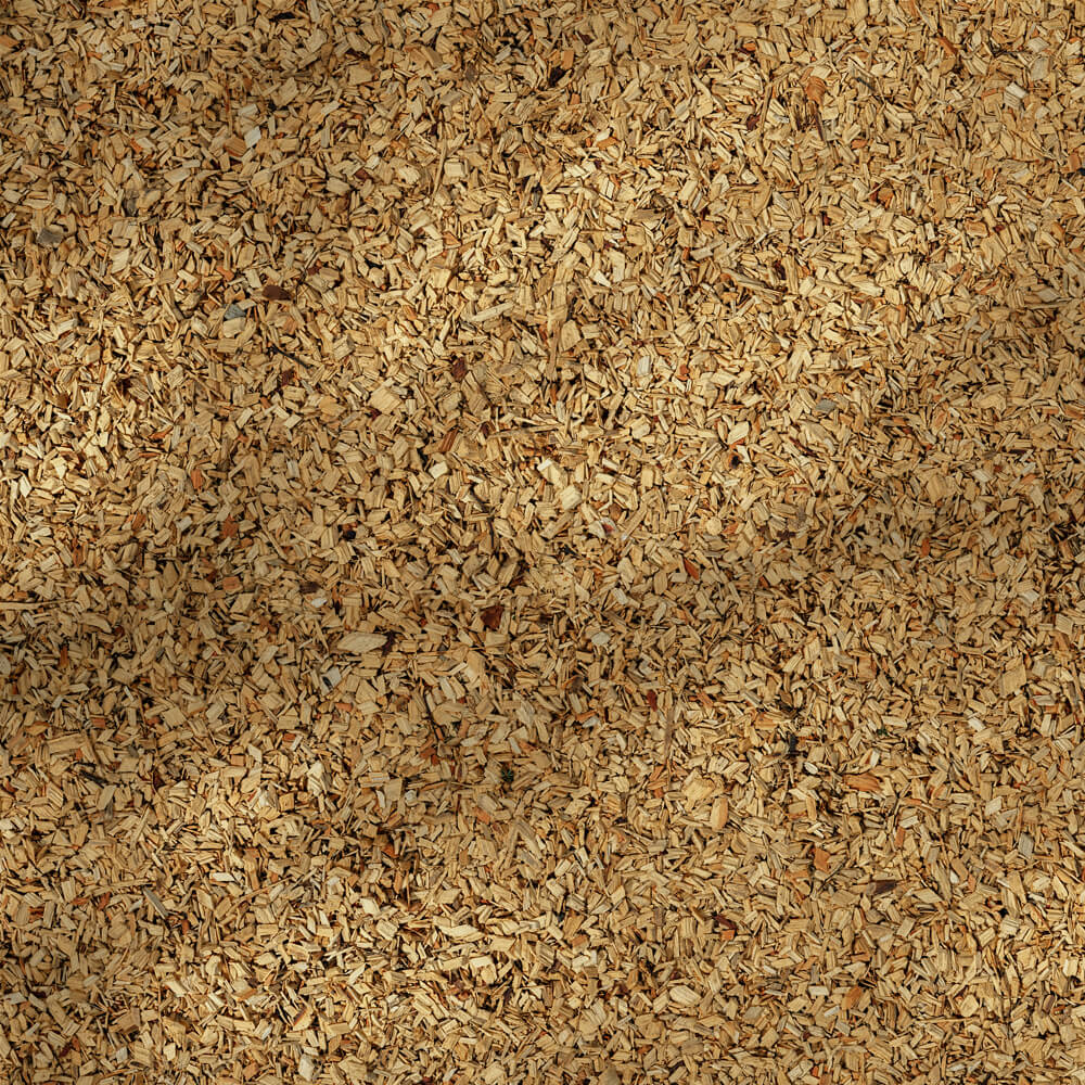 High-Resolution Seamless Wood Chips PBR Texture