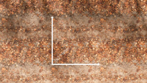 High-Resolution Seamless Forest Leaves Road PBR Texture