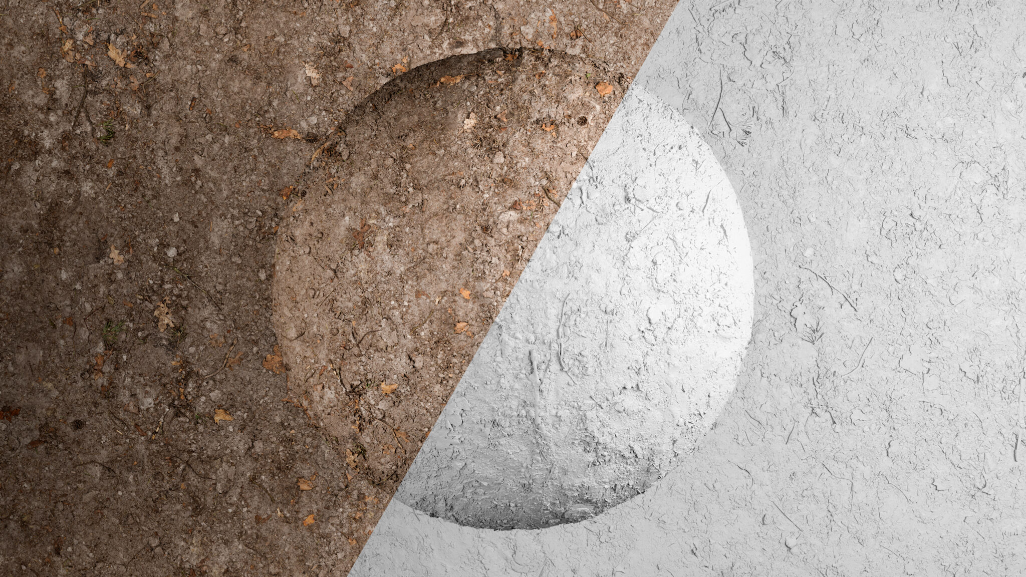 High-Resolution Seamless Soil Sand PBR Texture
