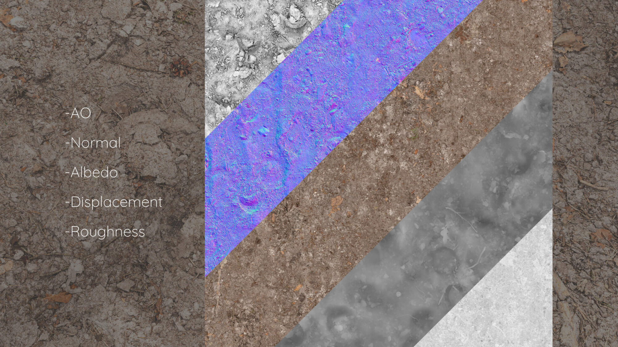 Trampled Soil 07 Seamless PBR Texture