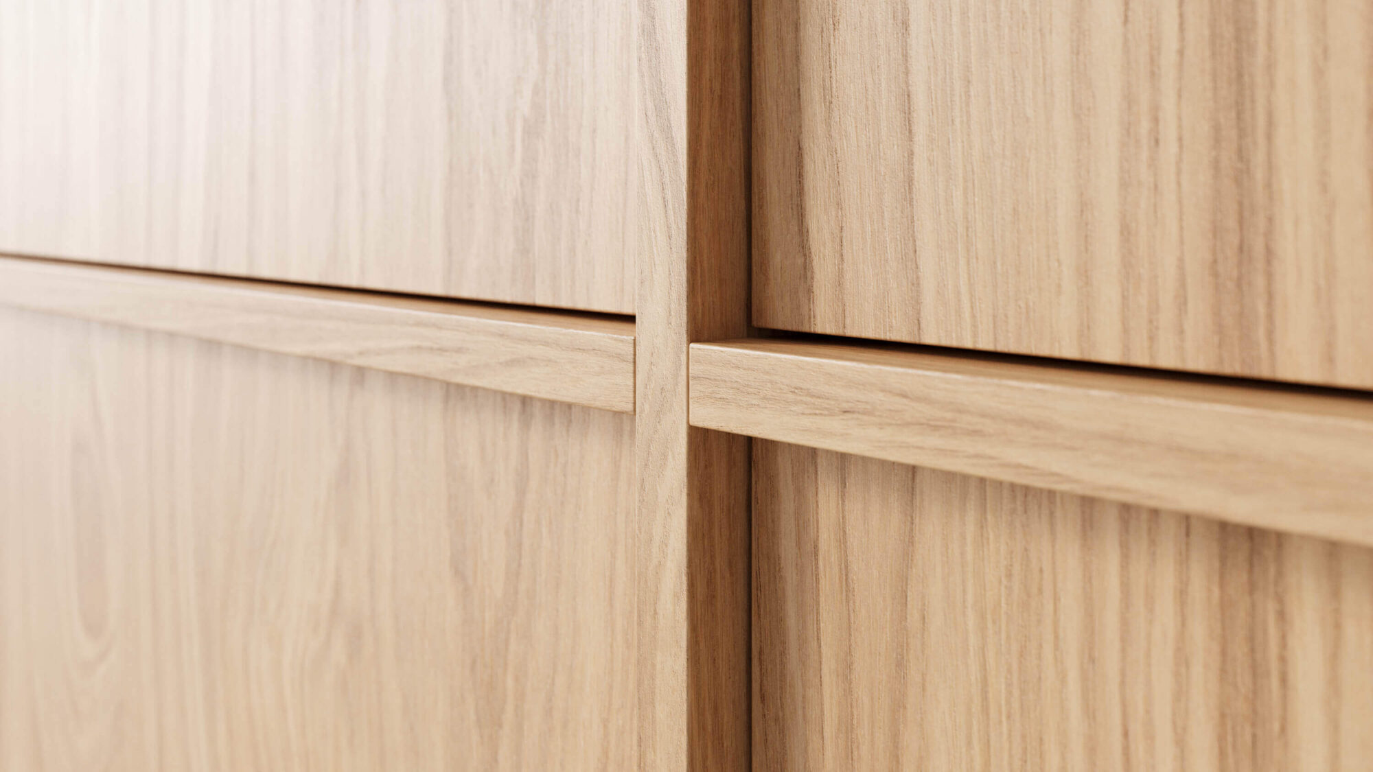 Classic Oak Veneer 3 Color Seamless PBR Texture