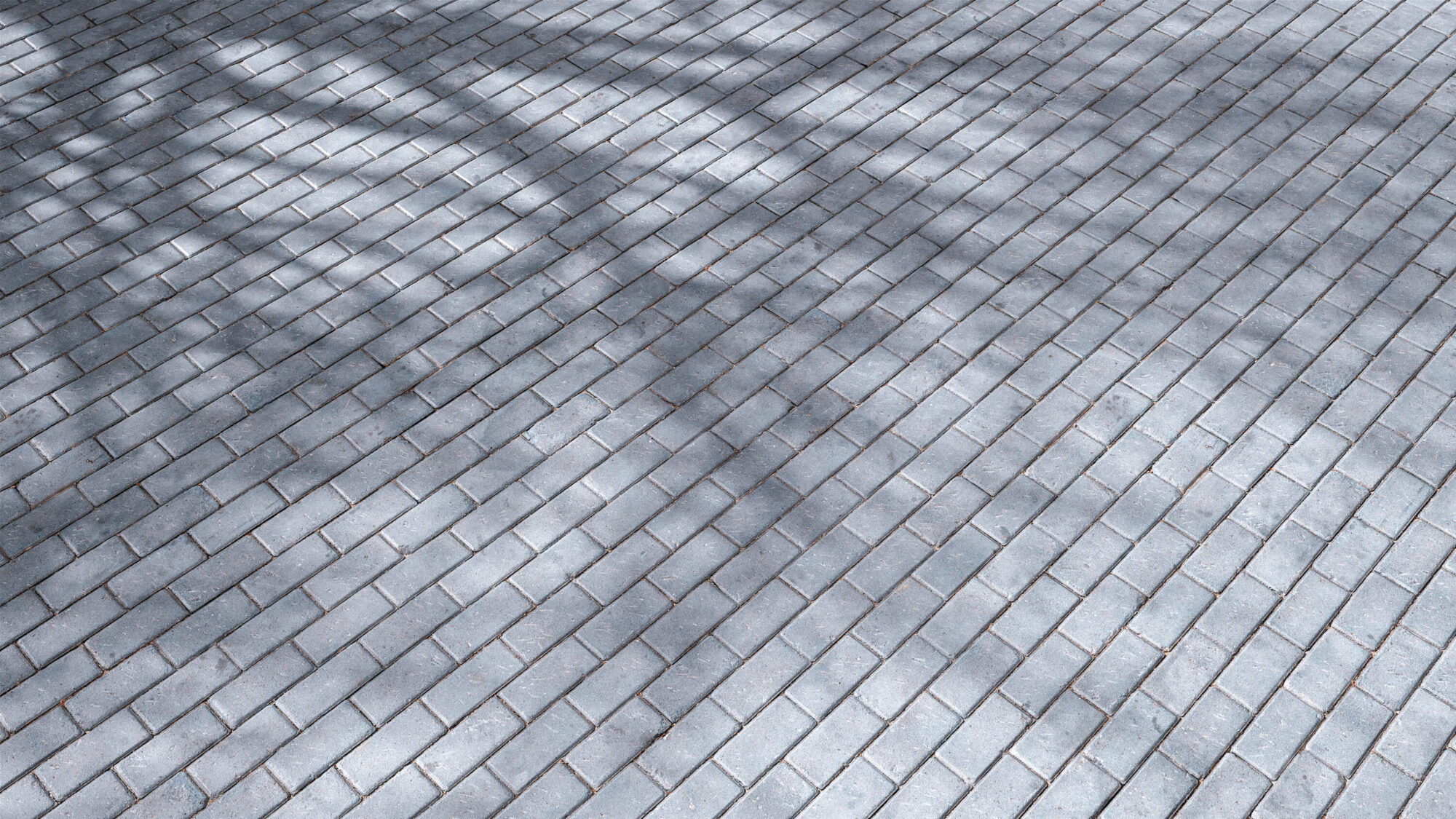 High-Resolution Seamless Brick Pavement Texture