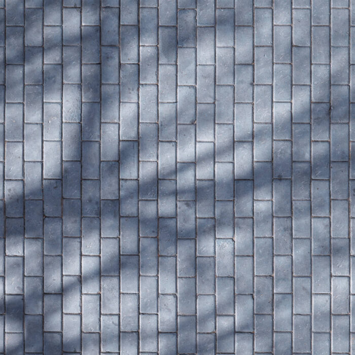 High-Resolution Seamless Brick Pavement Texture
