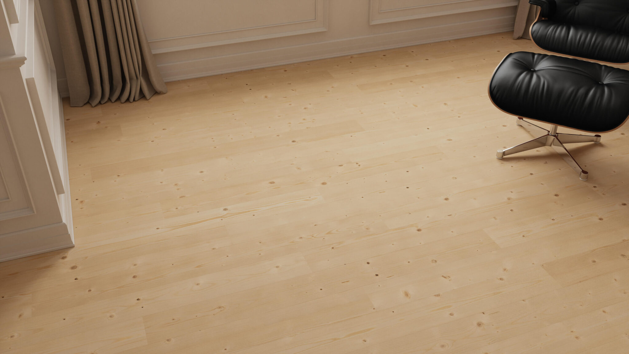 Seamless Spruce Wood Plank Floor Texture | Materials of the World