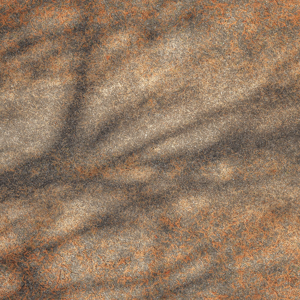 Seamless Concrete Road PBR Texture