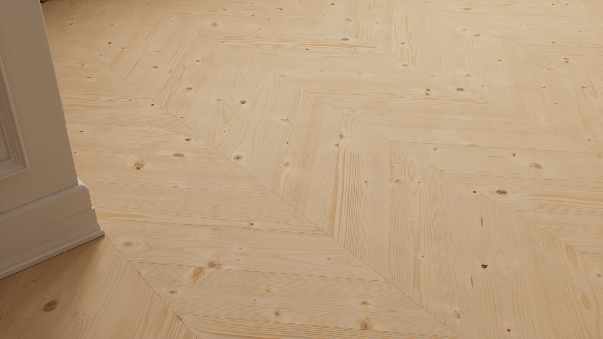 Seamless Spruce Wood Chevron Floor Texture | Materials of the World