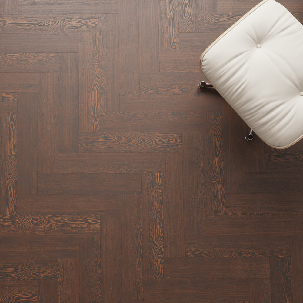 High Resolution Seamless wenge herringbone Floor Texture
