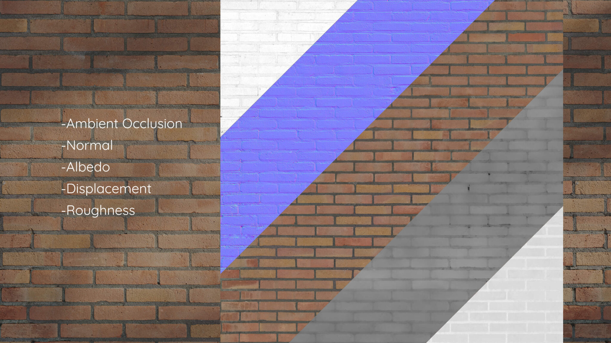 Brick Wall 02 Seamless PBR Texture