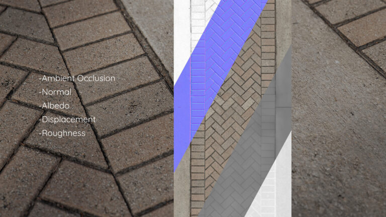 Seamless Sidewalk Texture | Materials of the World