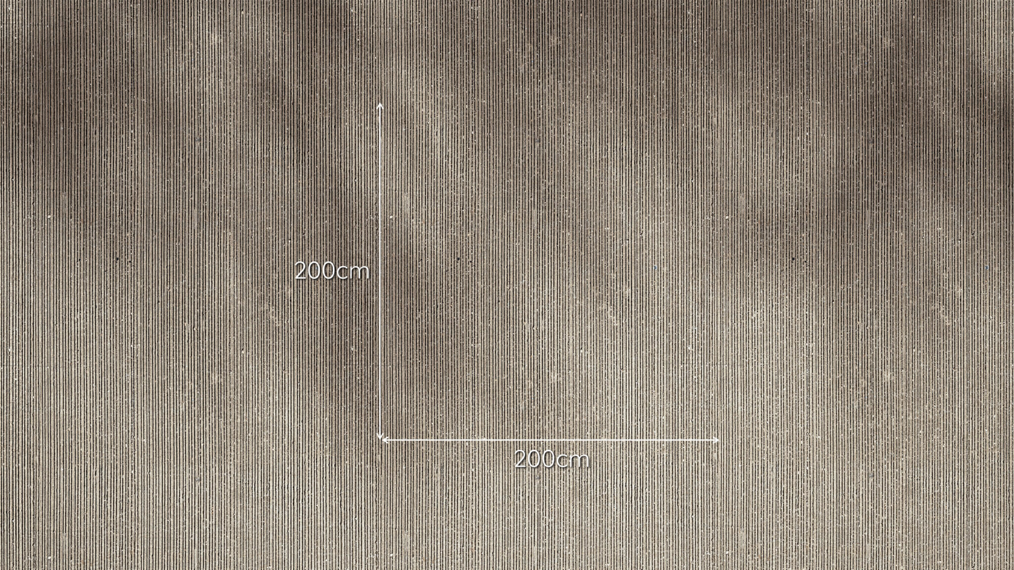 Grooved Concrete Seamless PBR Texture