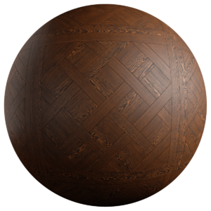 Seamless Walnut Wood Chevron Floor Texture | Materials of the World
