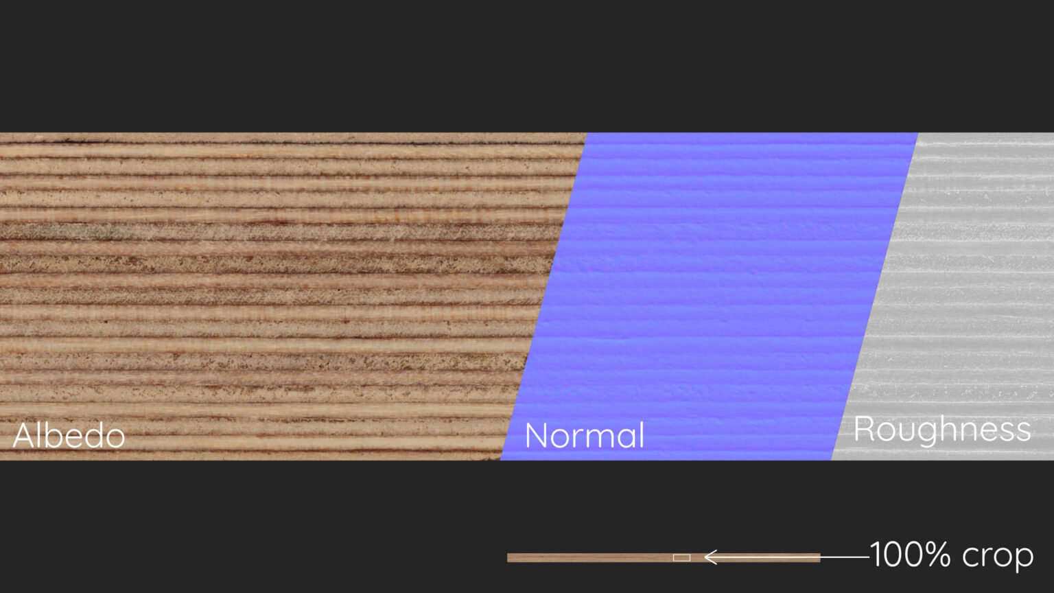 Seamless Plywood Wood End grain Texture | Materials of the World