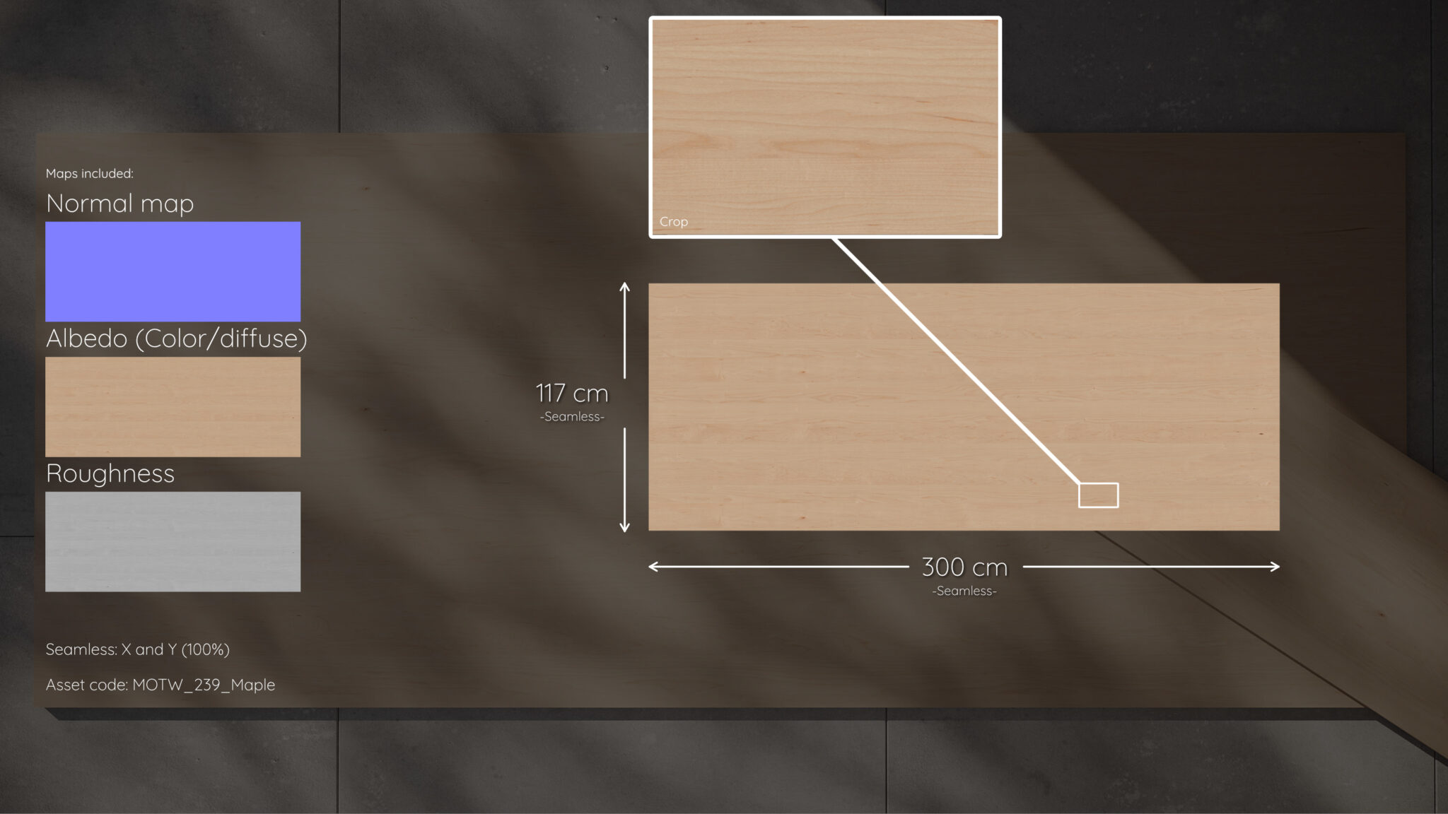 Seamless Maple Wood Texture | Materials of the World